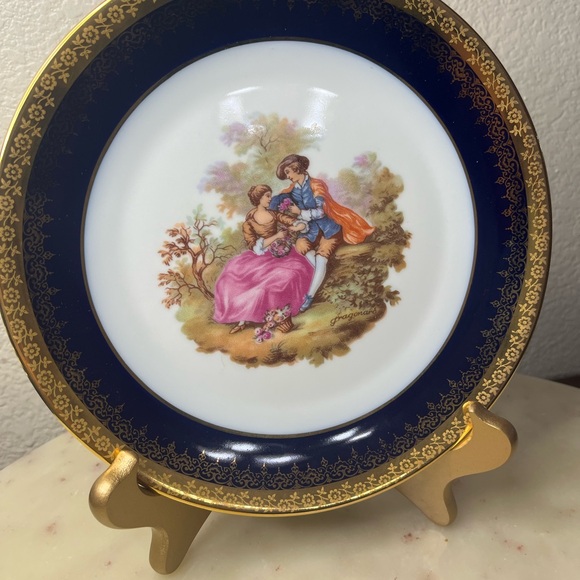 Limoges | Accents | Vintage Porcelain Limoges Castel Romantic Scene ...